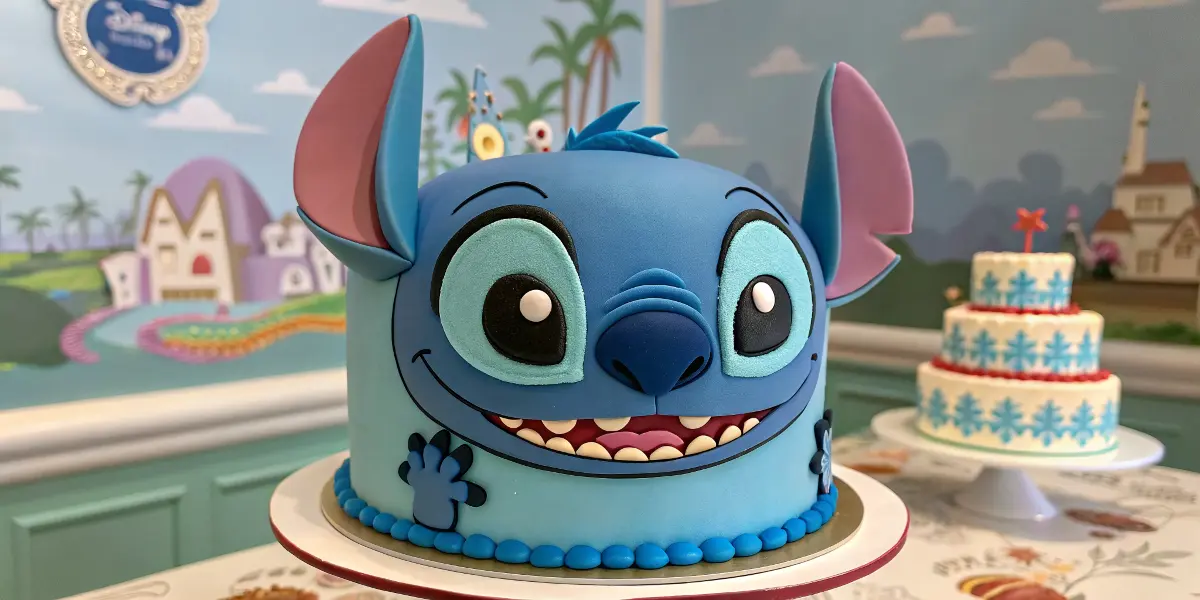 Gâteau Stitch Adorable : idée déco gourmande et fun