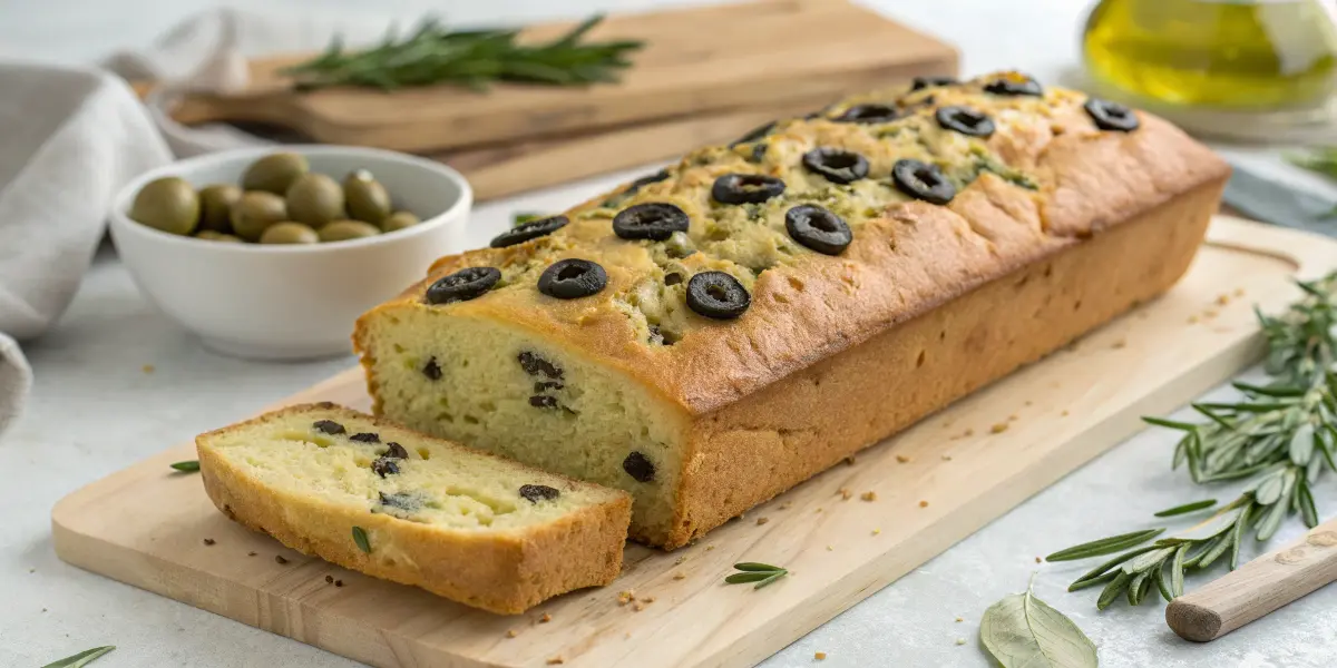 Recette cake aux olives moelleux et facile à préparer