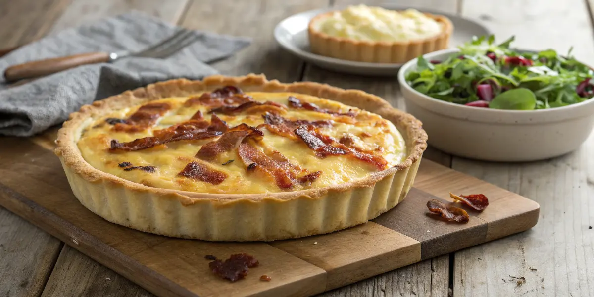 Recette de la Vraie Quiche Lorraine Facile à Réaliser